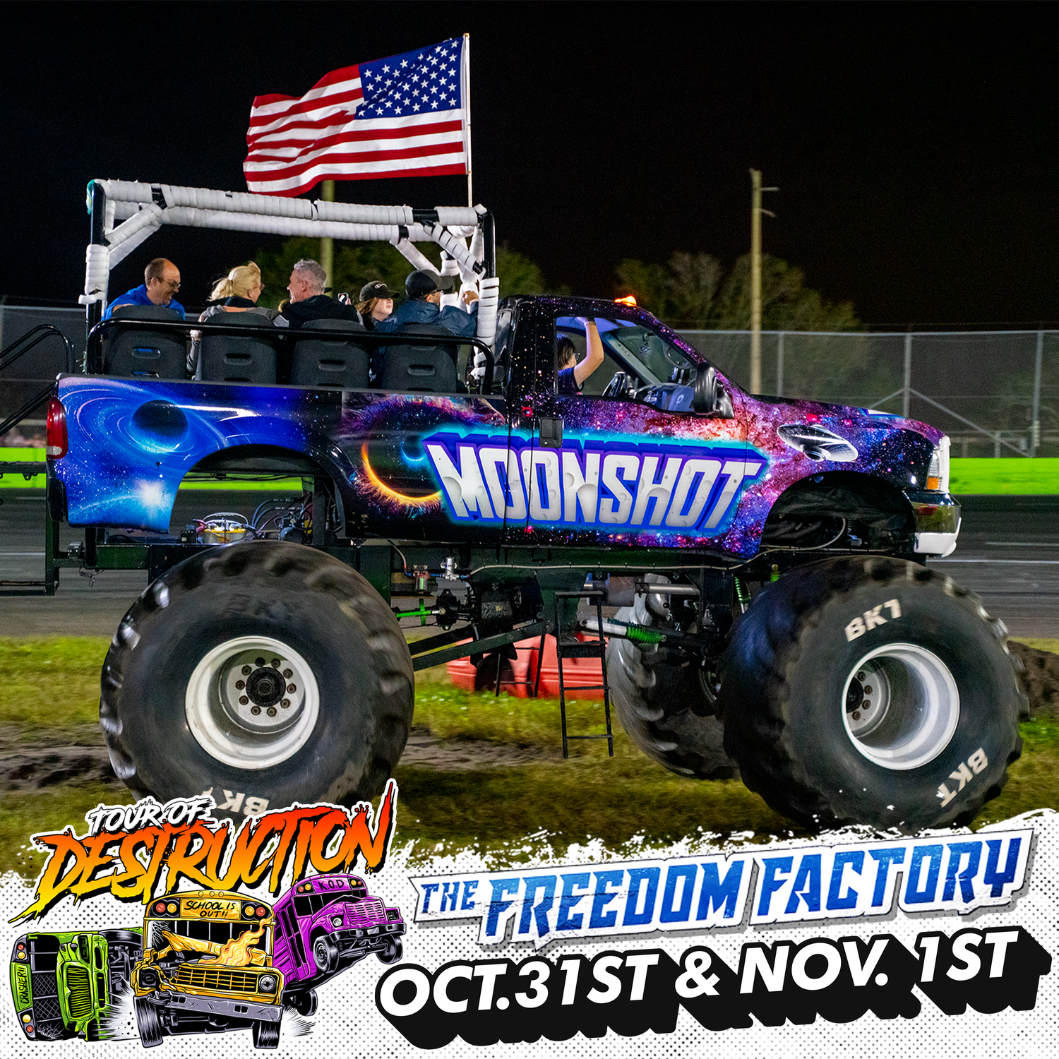 Freedom Factory, FL — TOUR OF DESTRUCTION