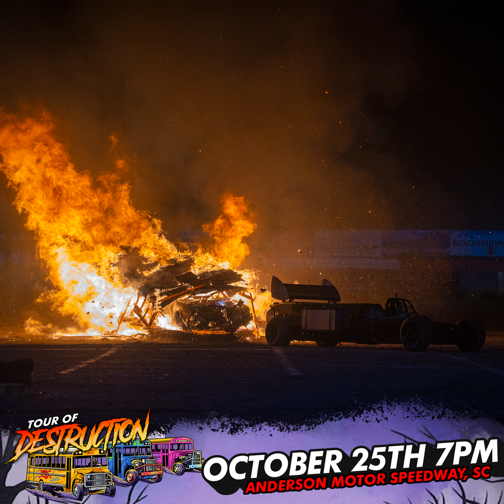 Anderson Motor Speedway, SC — TOUR OF DESTRUCTION
