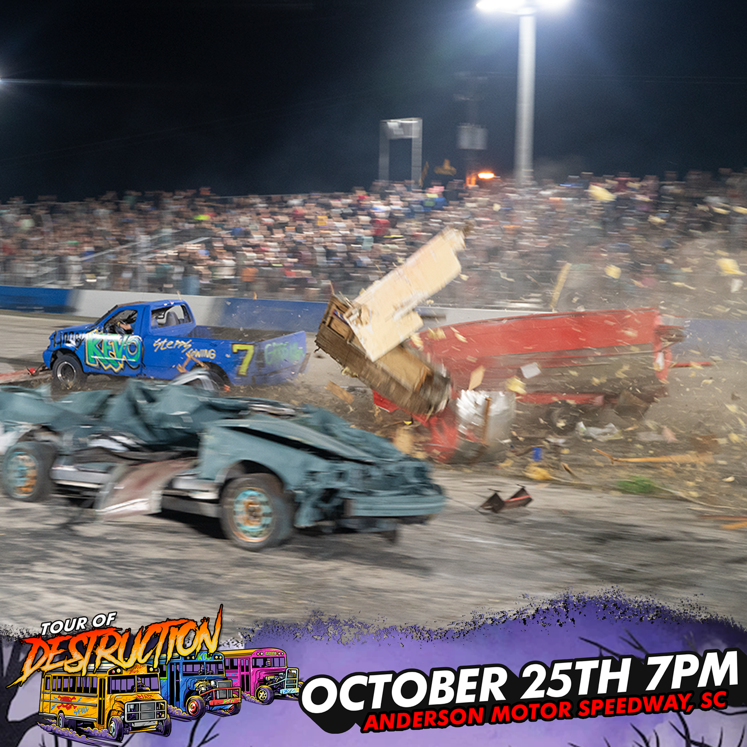 Anderson Motor Speedway, SC — TOUR OF DESTRUCTION