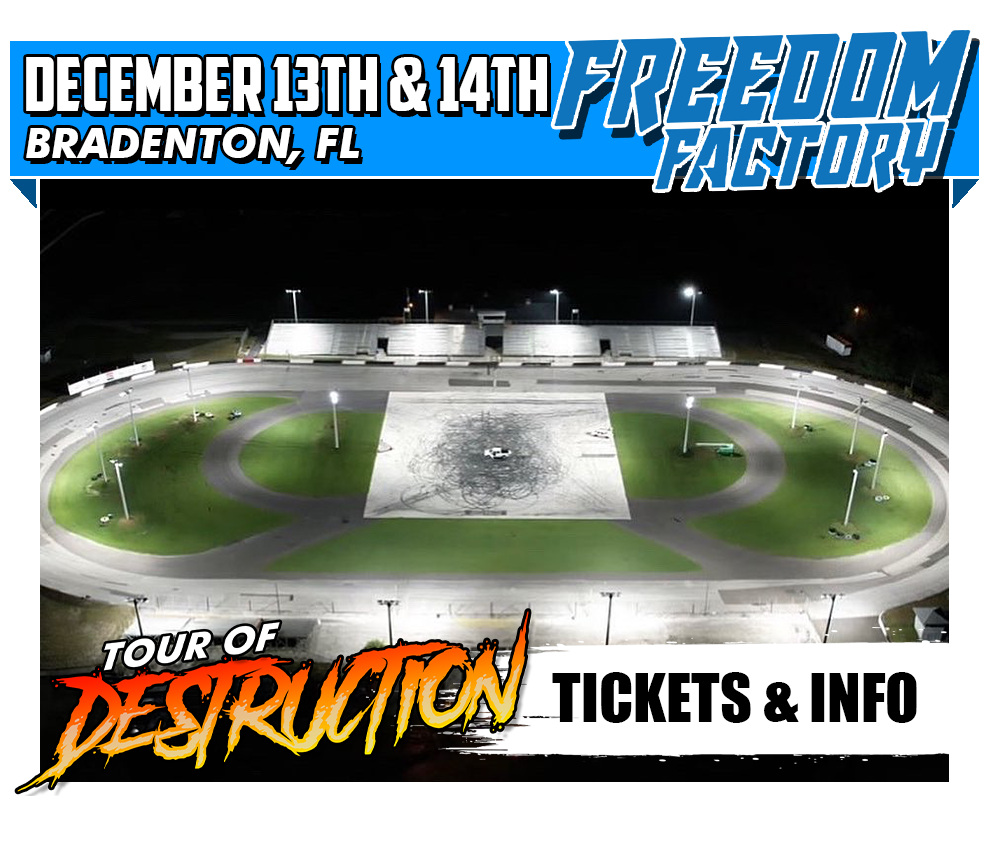 TOUR OF DESTRUCTION - School Bus Racing & Demolition Derby Series