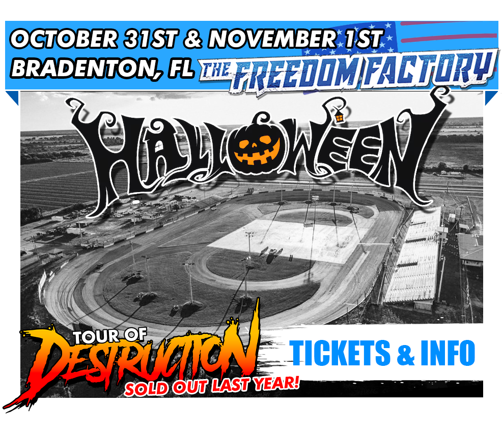 TOUR OF DESTRUCTION - School Bus Racing & Demolition Derby Series