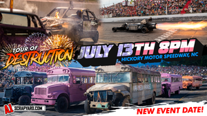 TOUR OF DESTRUCTION - School Bus Racing & Demolition Derby Series