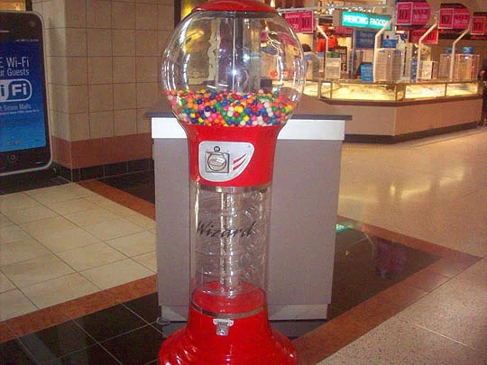 68 Gumball Machines At Northwoods Mall — Meanwhile, Back In Peoria...