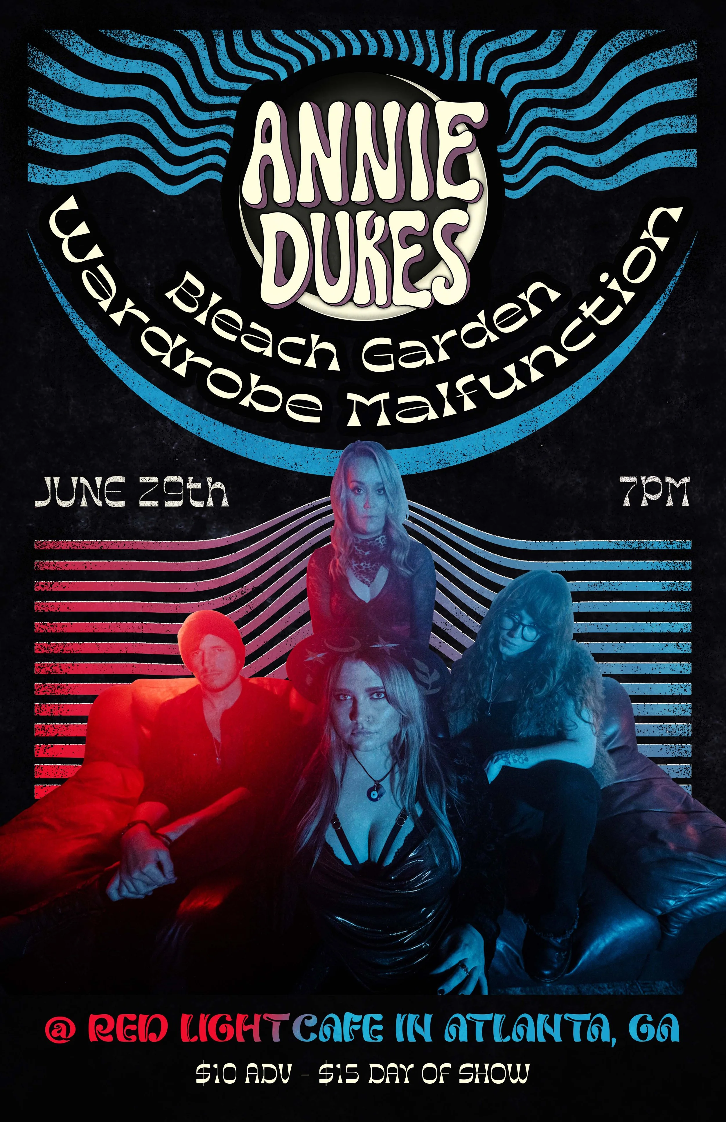 Annie Dukes w/ Bleach Garden + Wardrobe Malfunction — Red Light Café ...