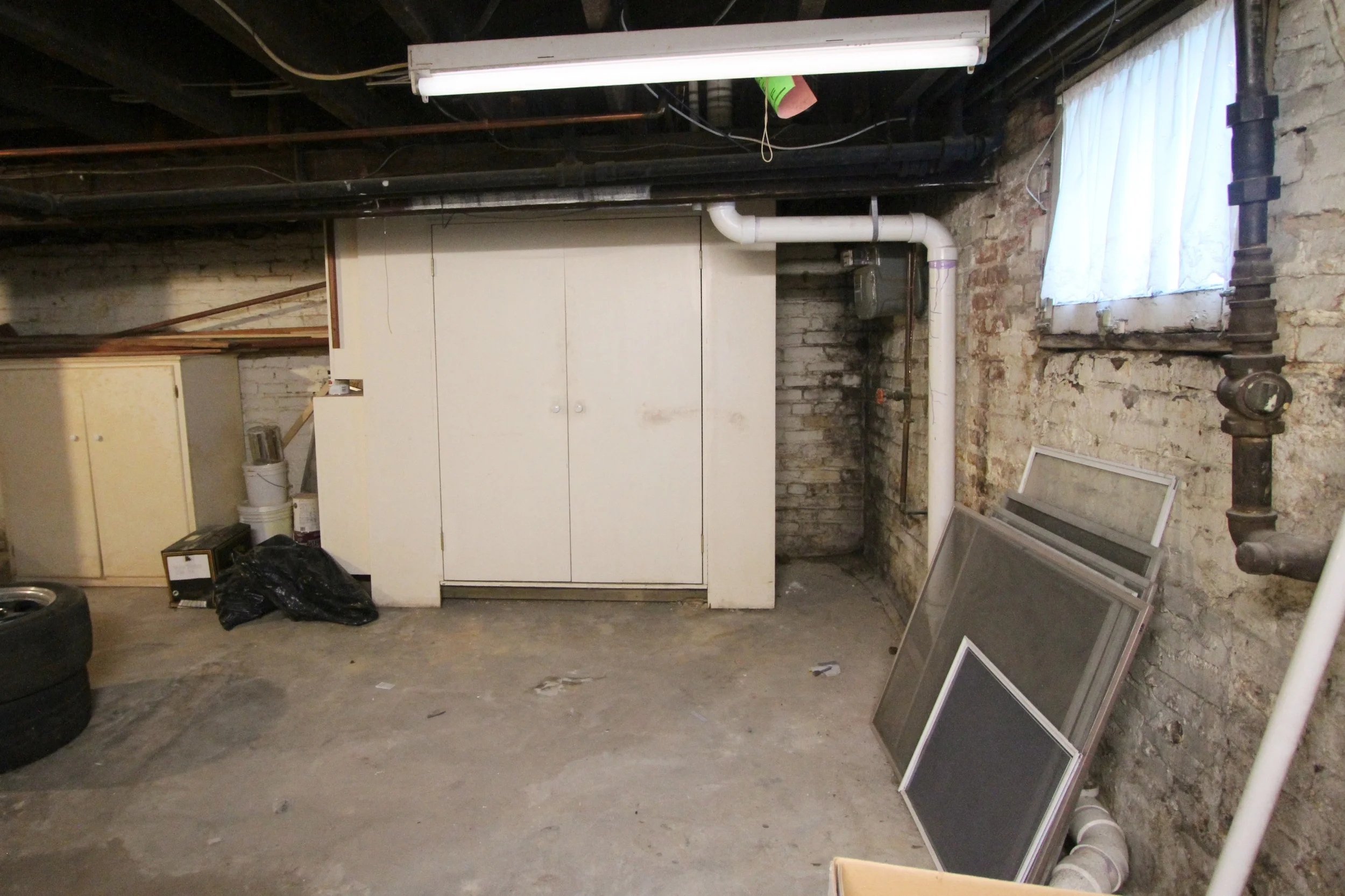 Basement Renovation - Before & After — My Old Shoebox