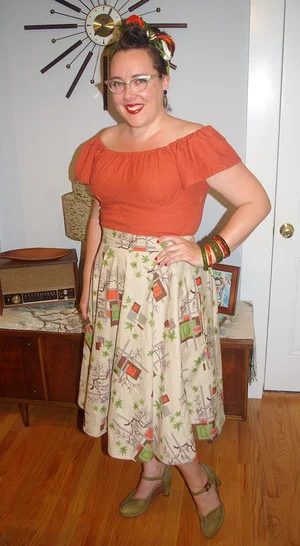 Sewing Charm Patterns "Rita" Blouse — Natalie Curtiss Art & Design