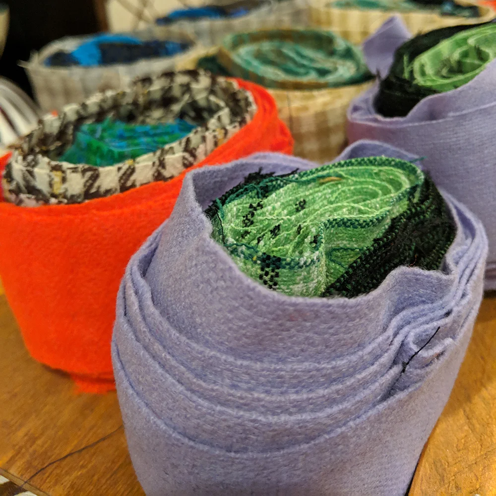 Vintage Crafting: Braided Rag Rug — Natalie Curtiss Art & Design