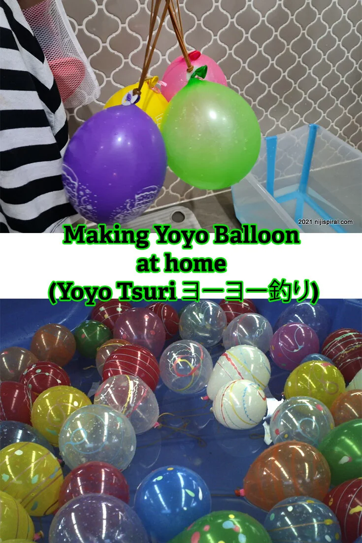 Making Yoyo Balloon at home (Yoyo Tsuri) — Niji Spiral