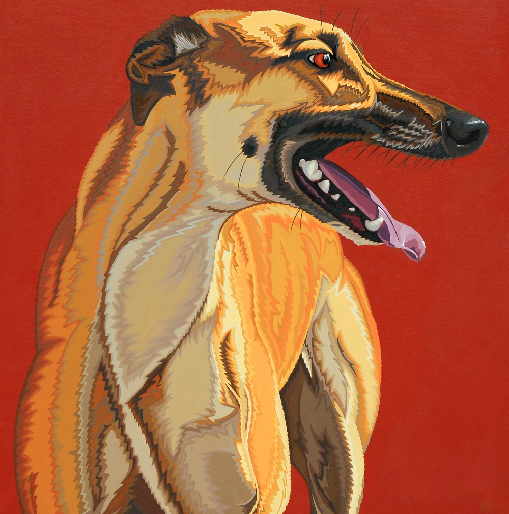 Greyhound3 — Sam Charles Art