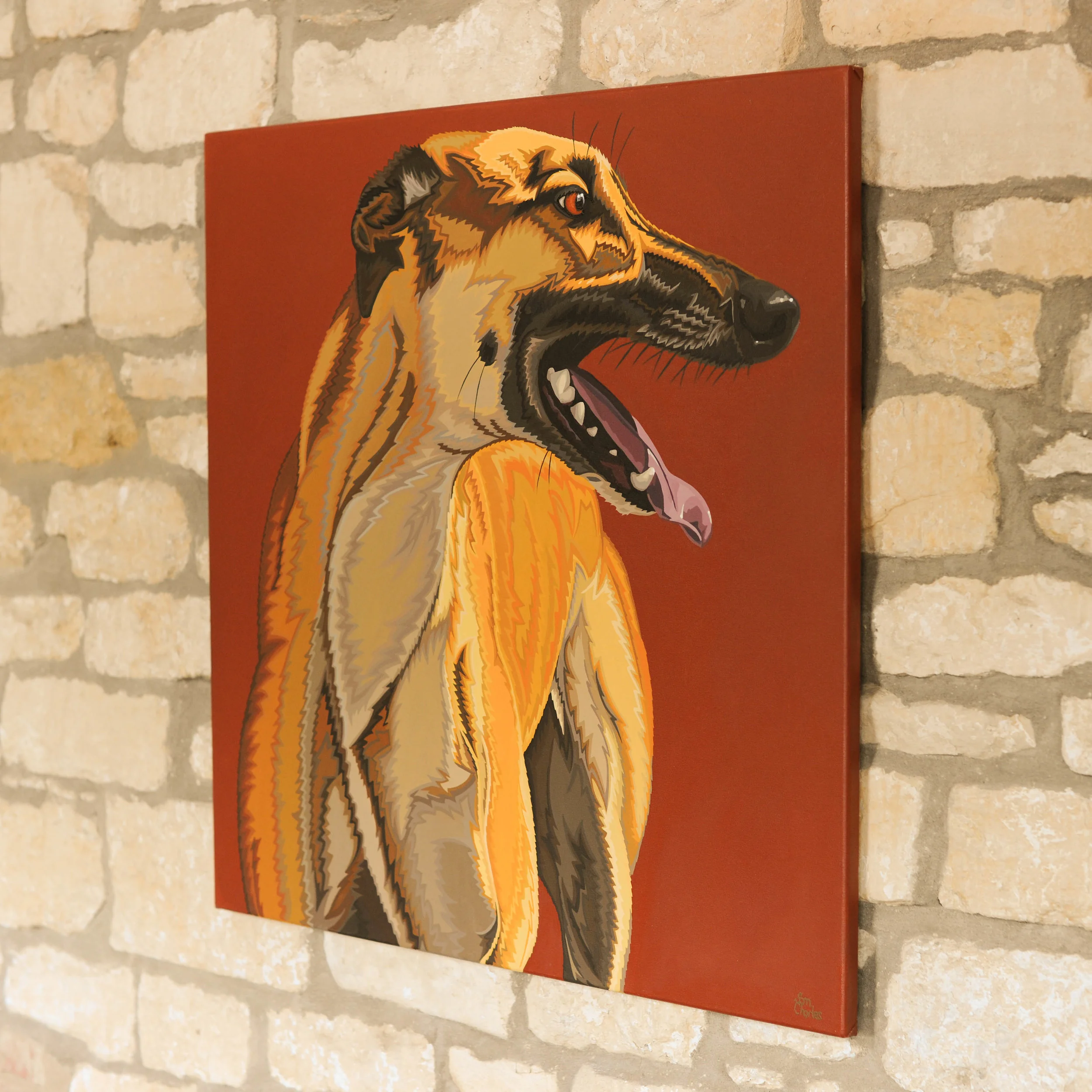 Greyhound3 — Sam Charles Art
