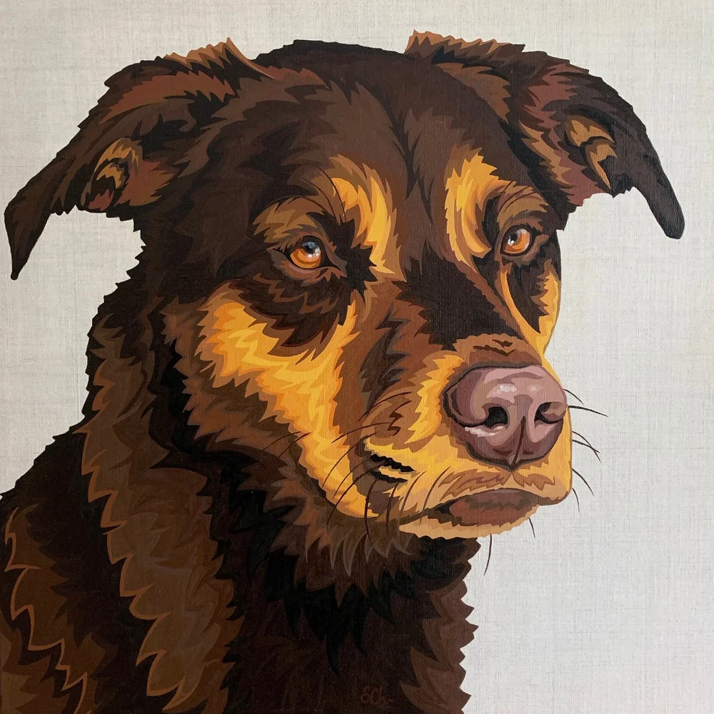 Mutt — Sam Charles Art