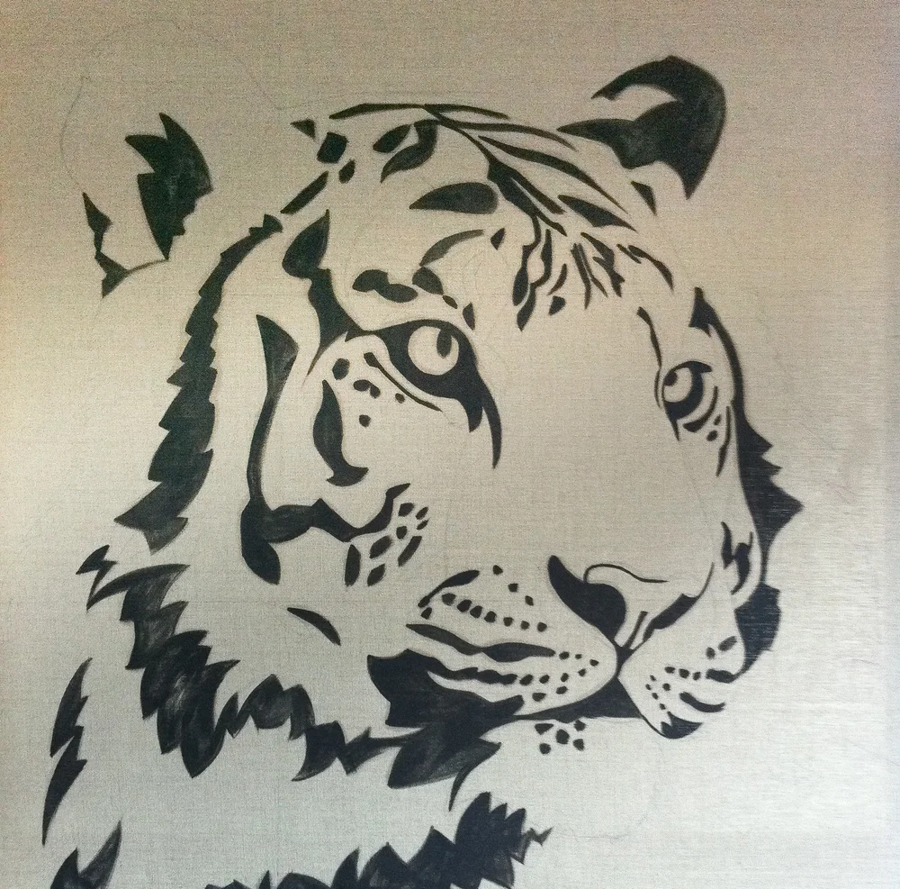 Tiger's Eyes — Sam Charles Art