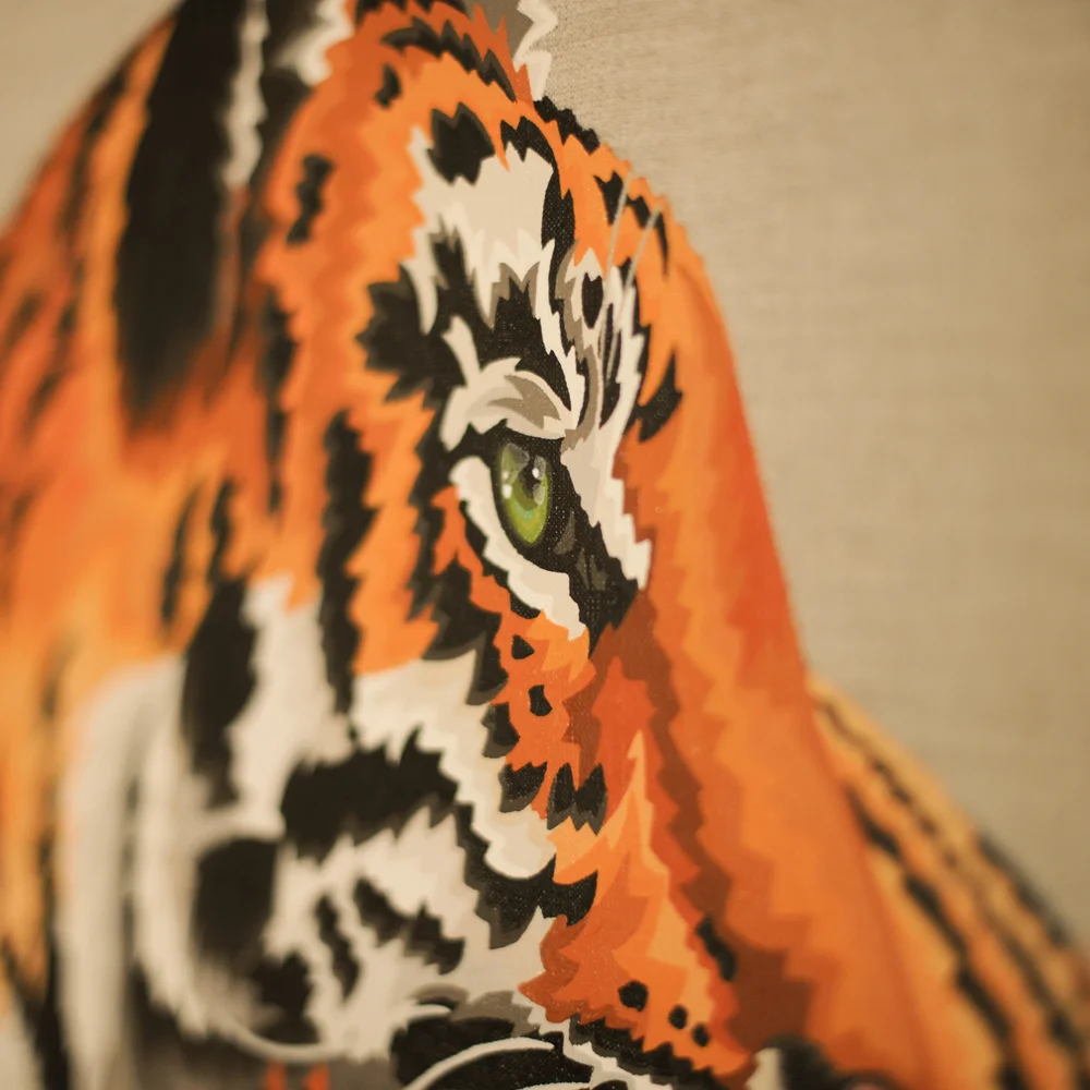 Tiger Painting — Sam Charles Art