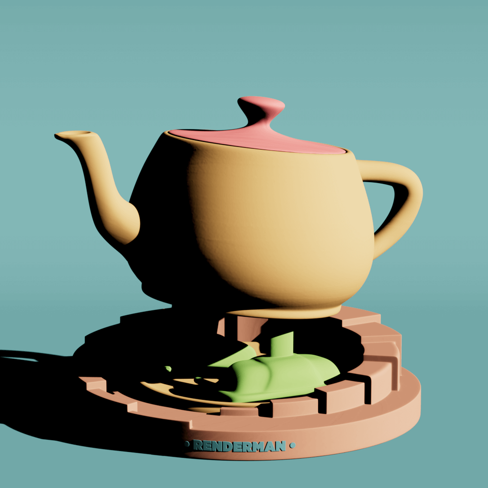 RenderMan NPR Stippling Preset | IRONIC3D