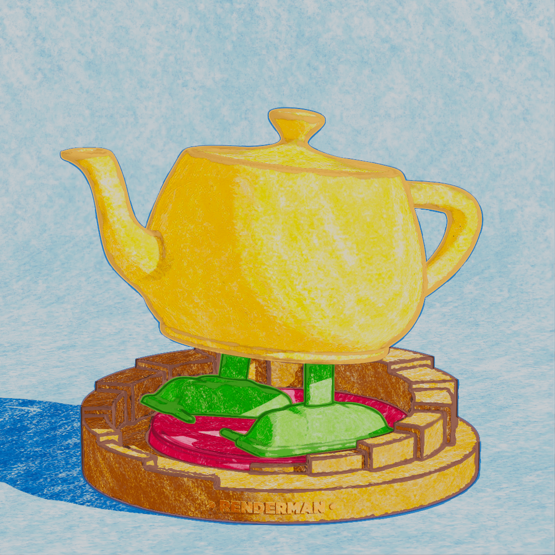 Pixar RenderMan Stylized Looks Presets | IRONIC3D