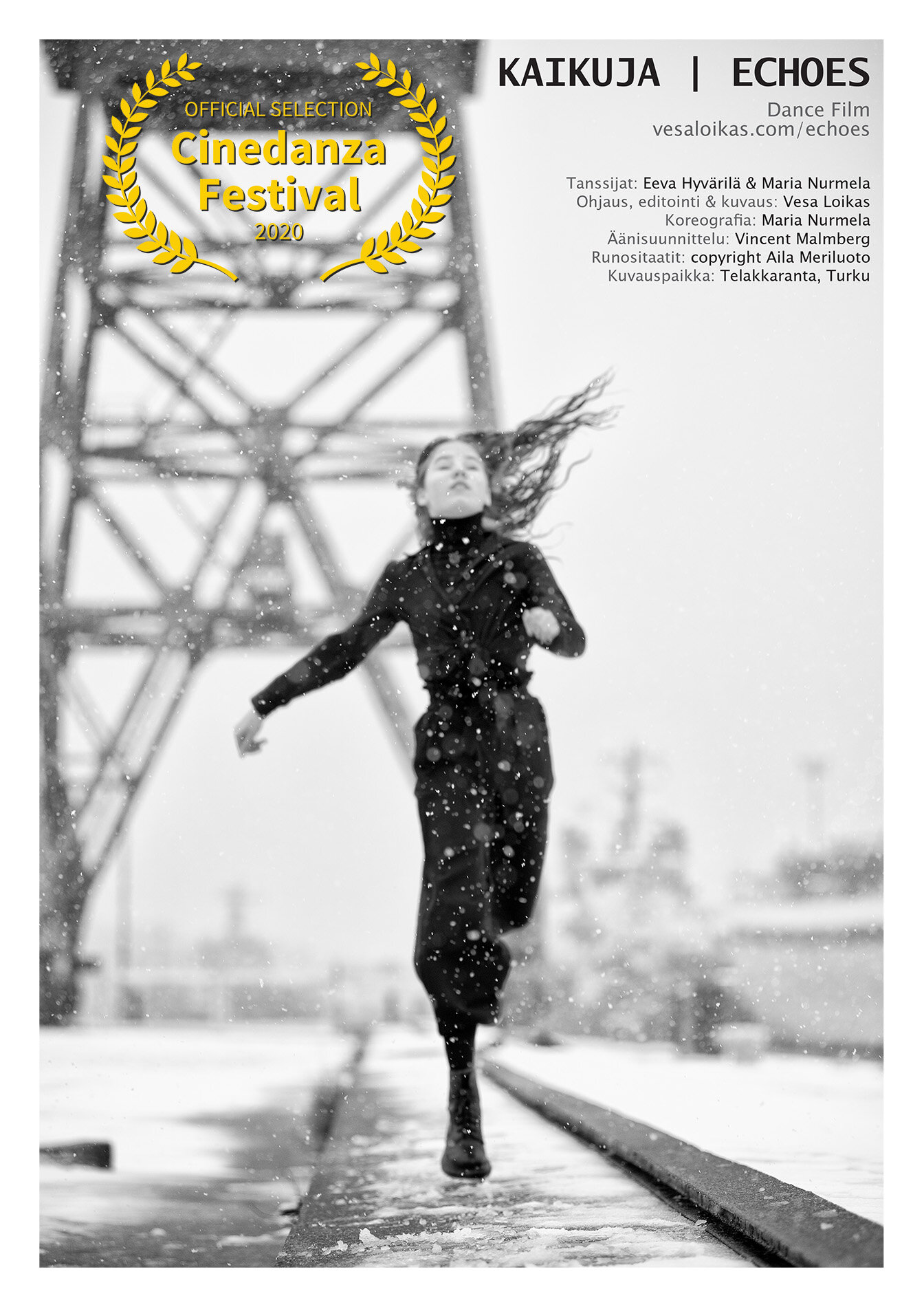 ECHOES DANCE FILM PREMIERE — VESA LOIKAS | architectural dance film prints