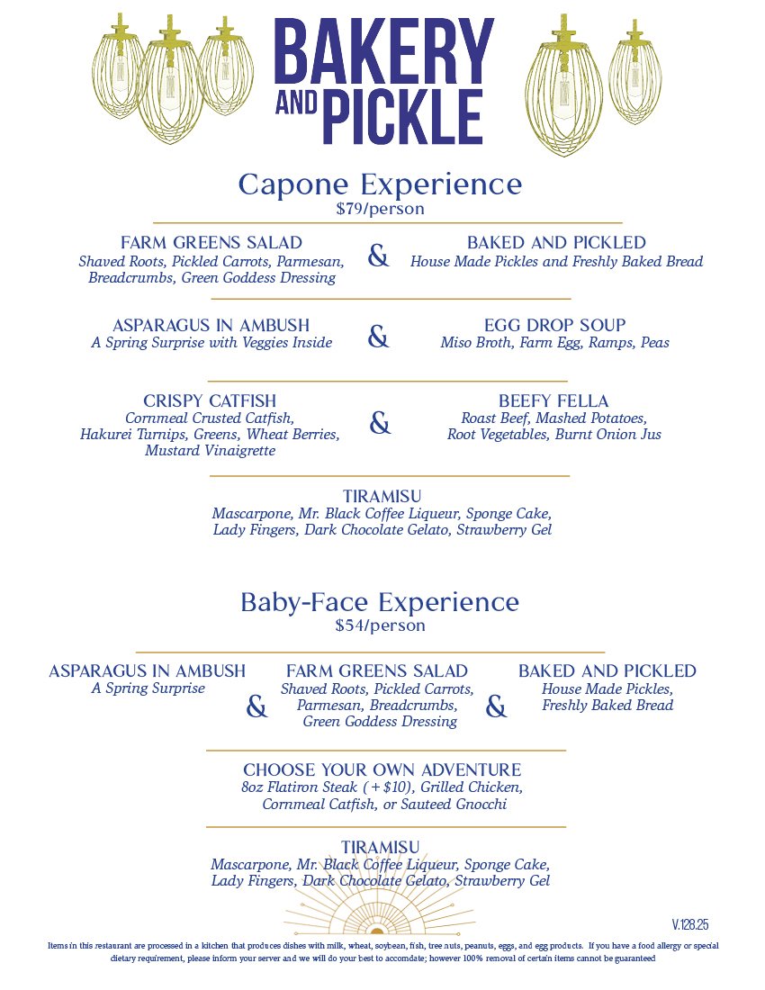 Menu — Epiphany Farms Hospitality Group