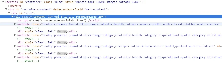 Inserting Squarespace Search Block — Squarewebsites Plugins