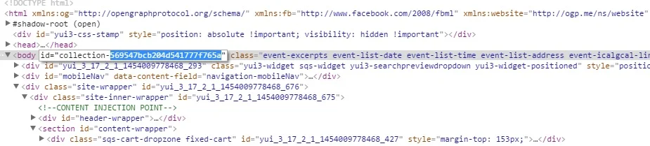 Inserting Squarespace Search Block — Squarewebsites Plugins