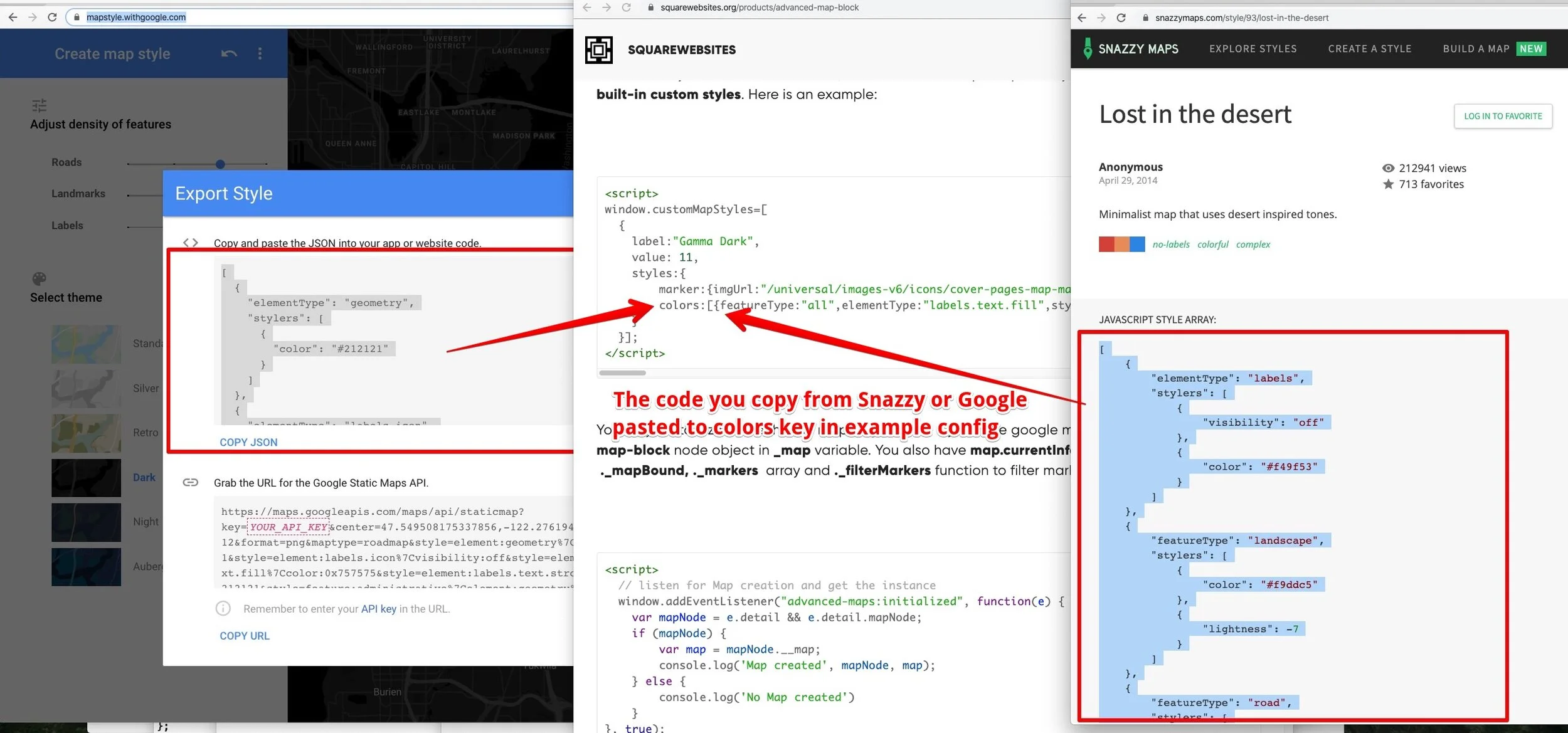 Squarespace Advance Map Block — Squarewebsites Plugins