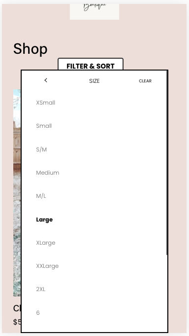 Dropdown Filter for Mobile — Squarewebsites Plugins