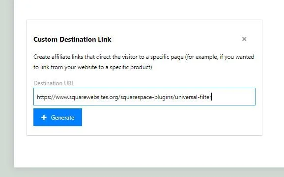 How to Add Affiliate Links to Squarespace | Squarewebsites Plugins ...