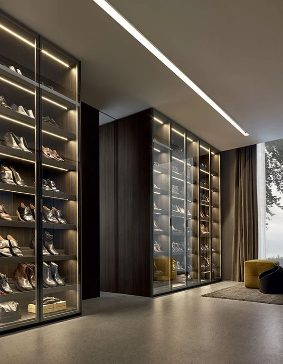Lighting a Walk-in Wardrobe or Closet — Mint Lighting Design ...