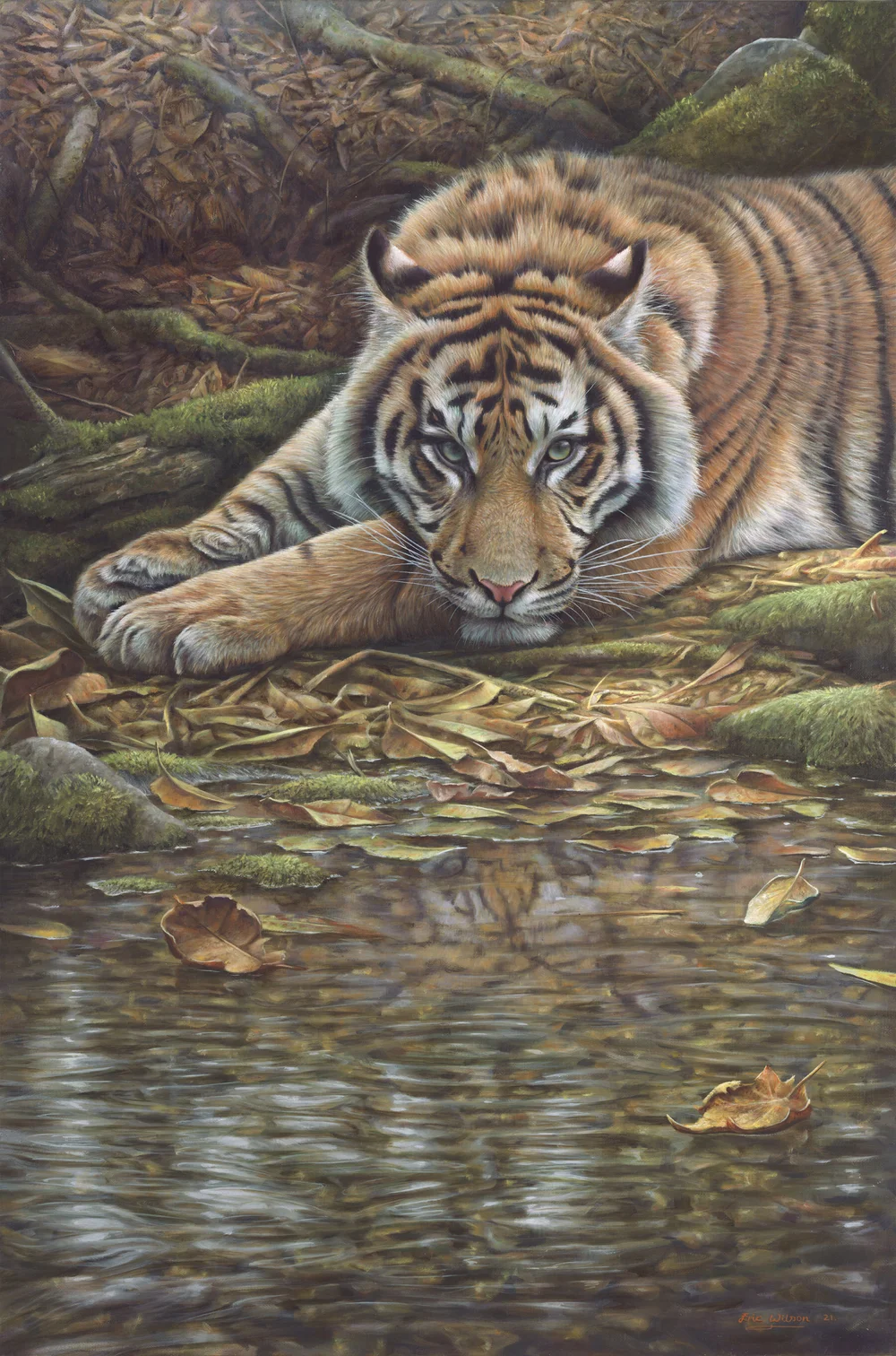 Famous Tiger Painting