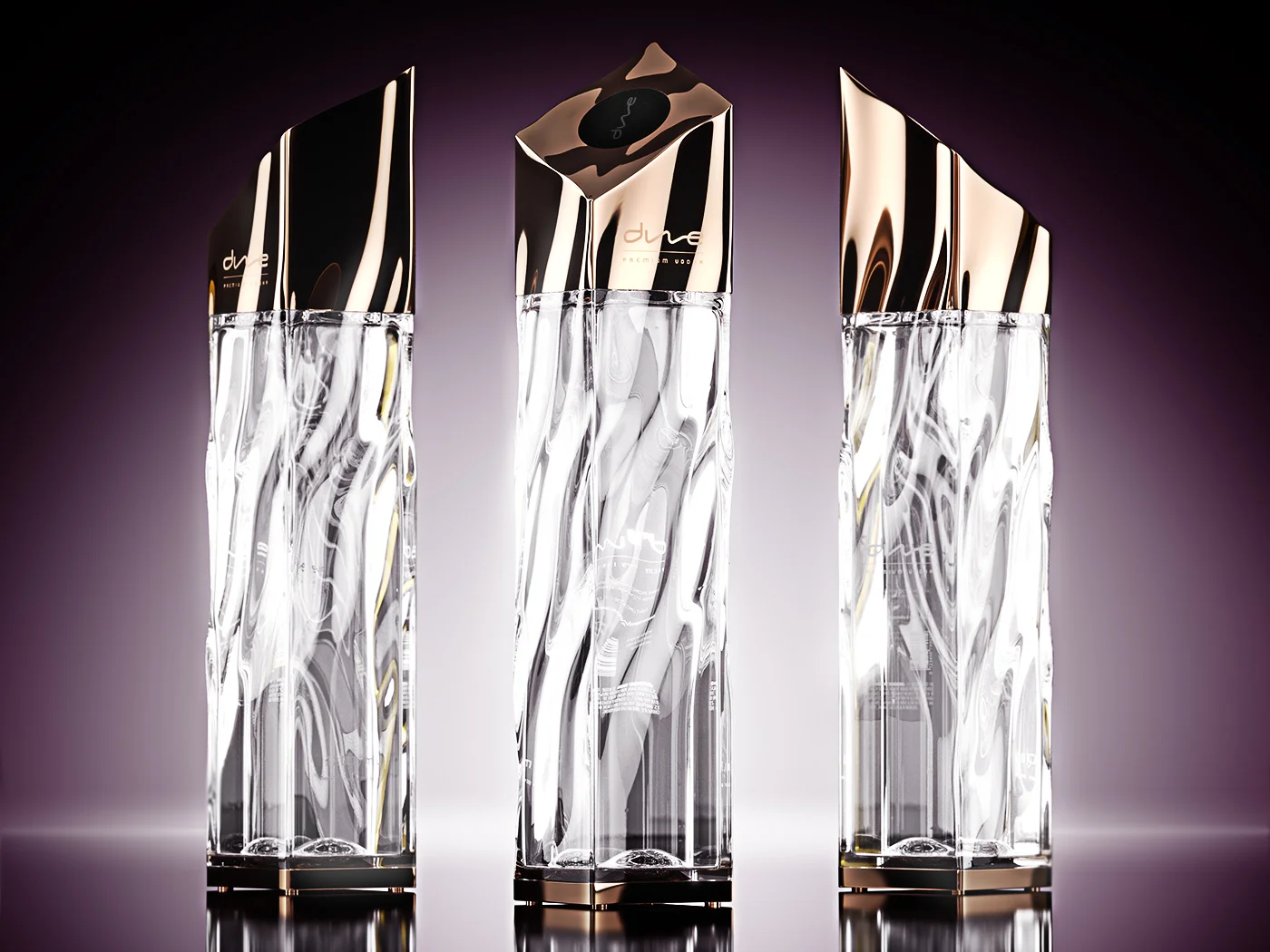 Dive Vodka — luxury and high-end design