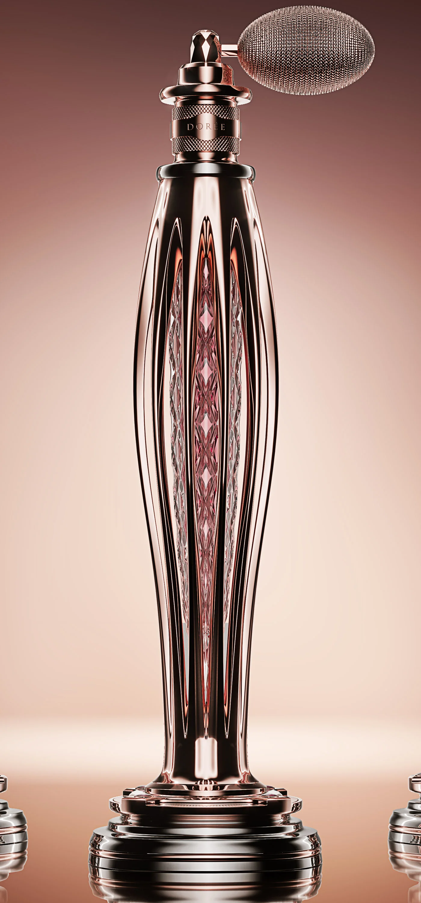 Dorée - luxury perfume atomizer concept. — luxury and high-end design