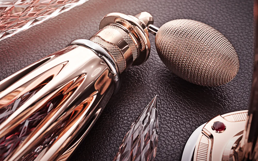 Dorée - luxury perfume atomizer concept. — luxury and high-end design