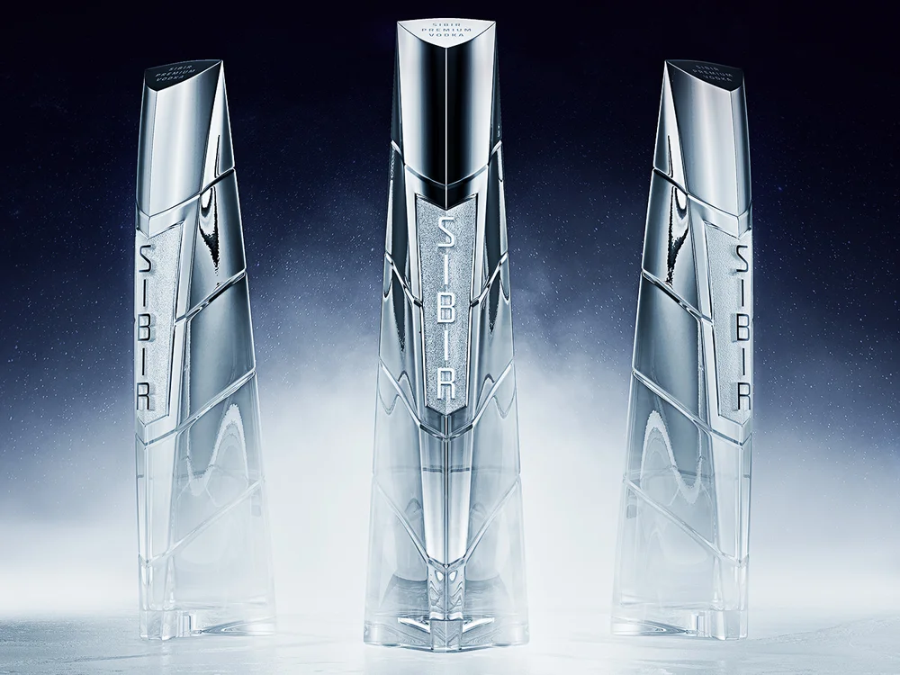 Sibir Vodka — luxury and high-end design