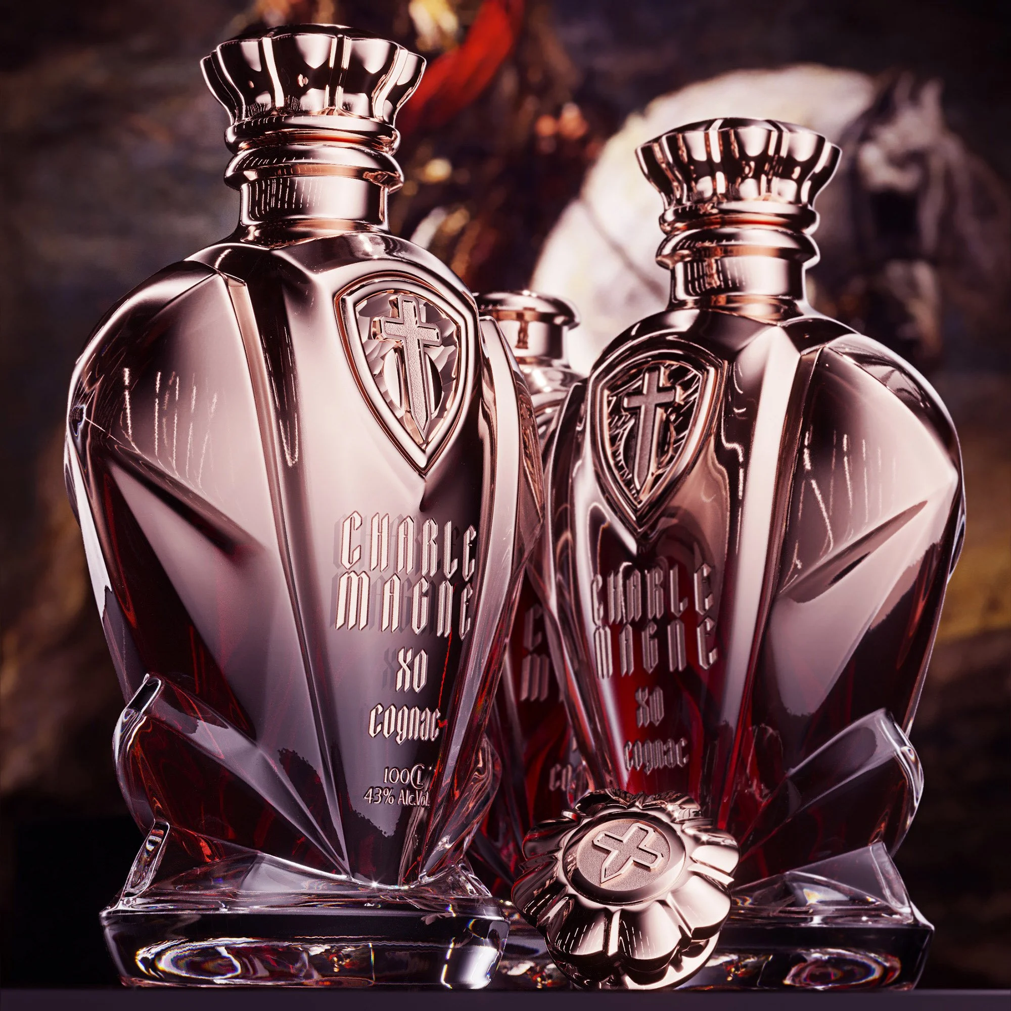 Charlemagne Cognac Concept — luxury and high-end design