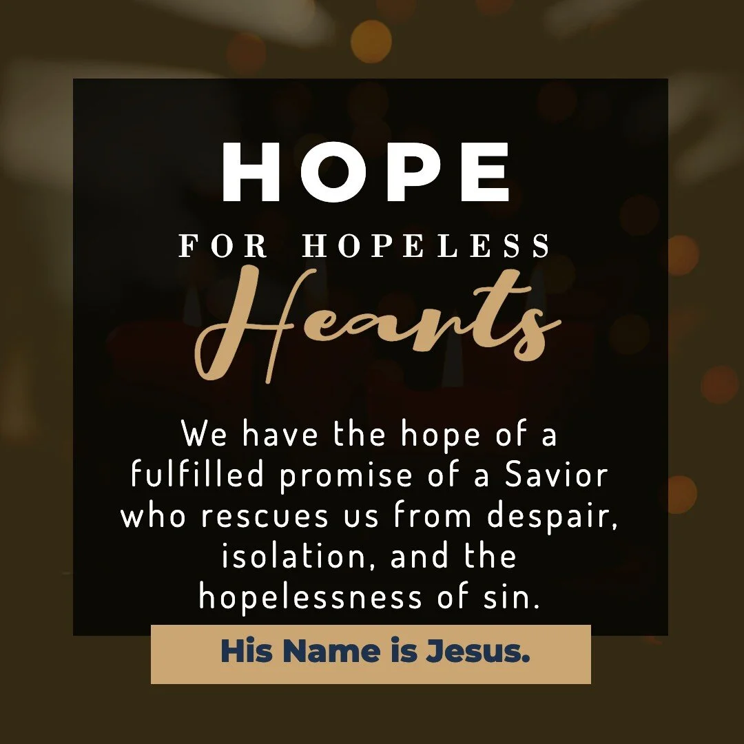 Advent Meditations: Hope for Hopeless Hearts — Scripture Paths