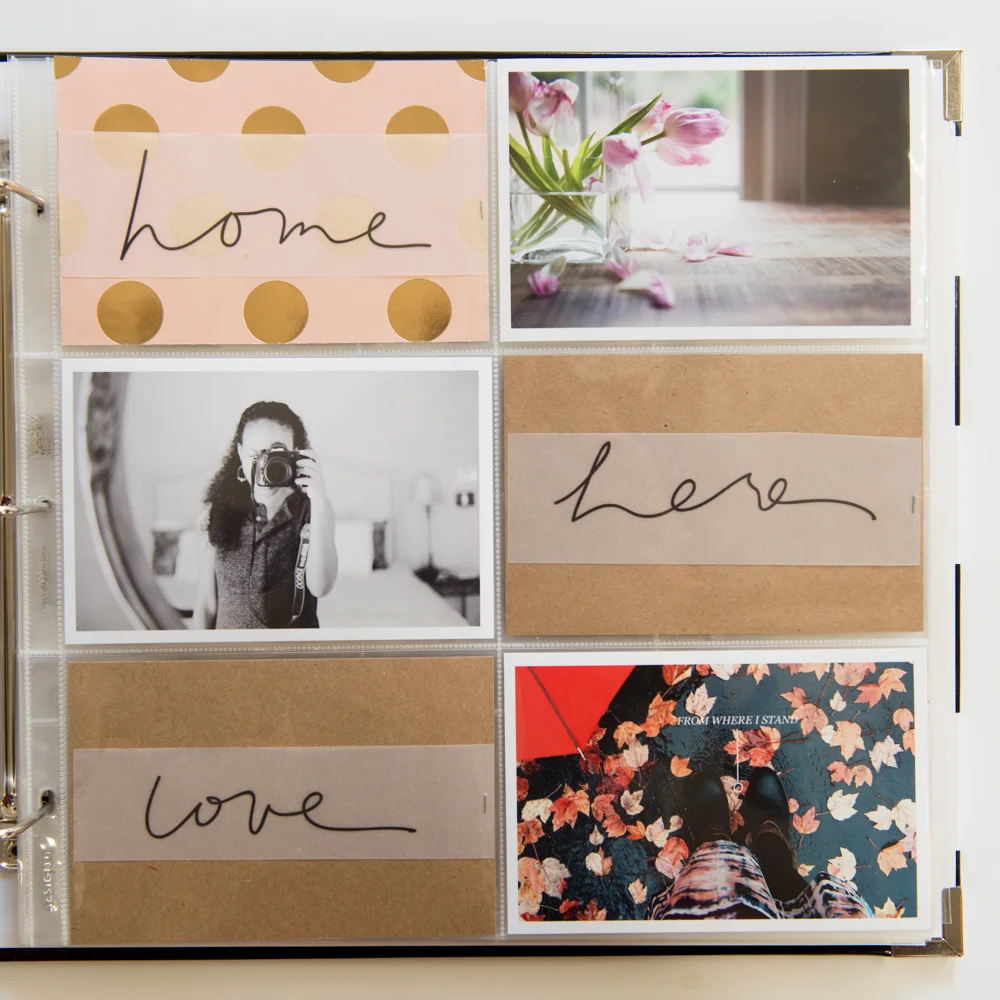 February Project Life Layout