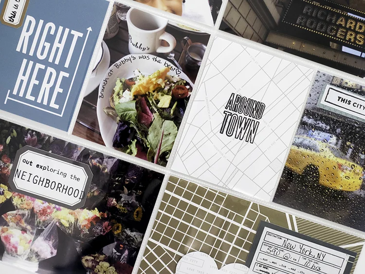 April Layouts with Kelly Purkey Shop