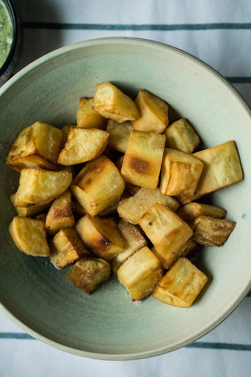 Cuban-Style Boniato Frito (Batatas) - Paleo, AIP, Whole30 — The Curious ...