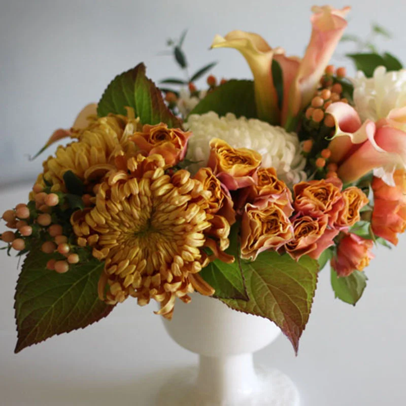 Amber Flower Arrangement — Crunchy Radish