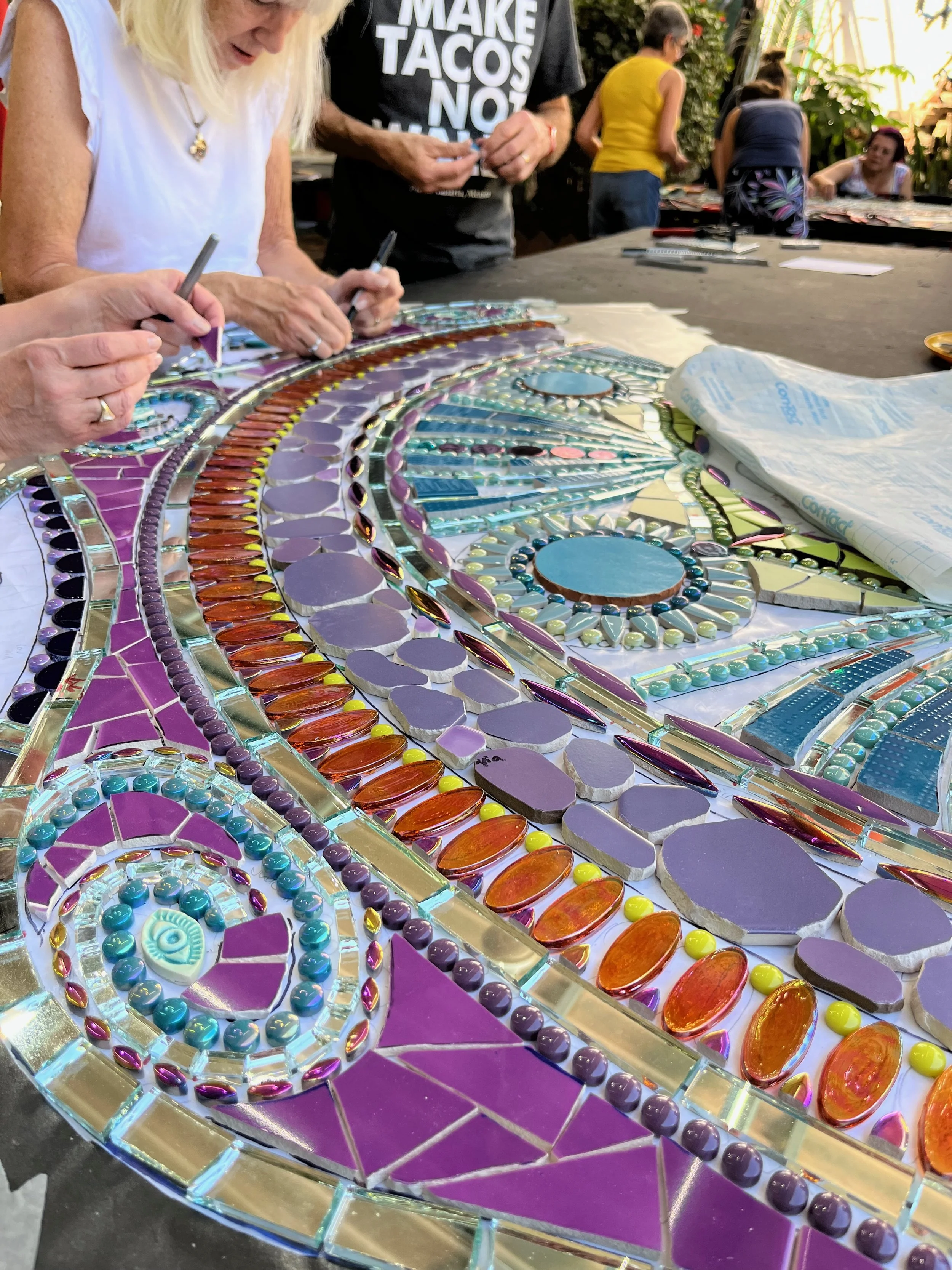 Mosaic Mural Making Intensive in New Orleans — True Mosaics Studio