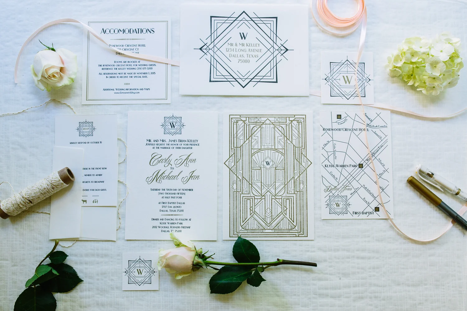Graphic Design | CW Designs | Custom Wedding Maps | Invitations | Save ...