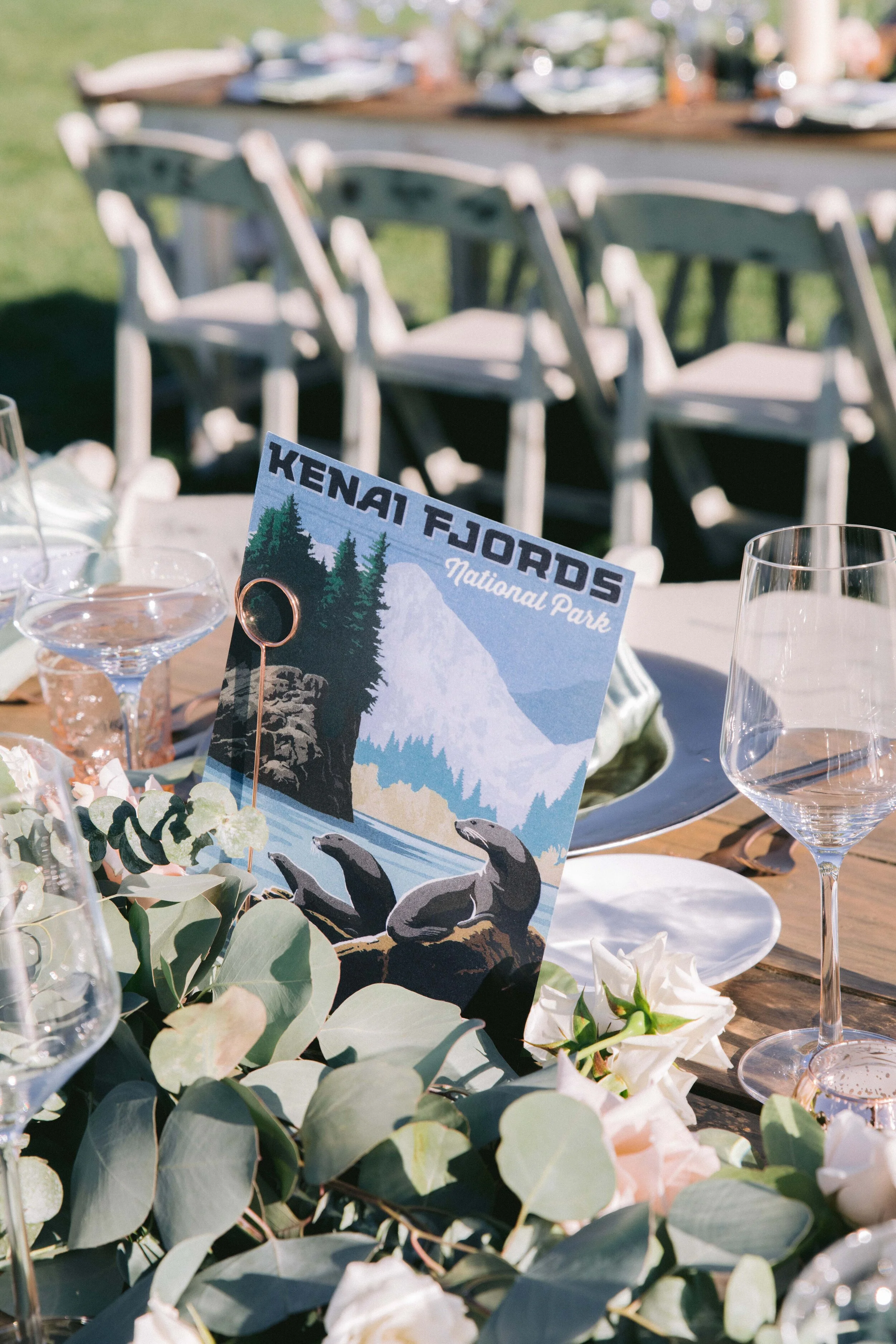 National Park Seating Chart — Graphic Design | CW Designs | Custom ...