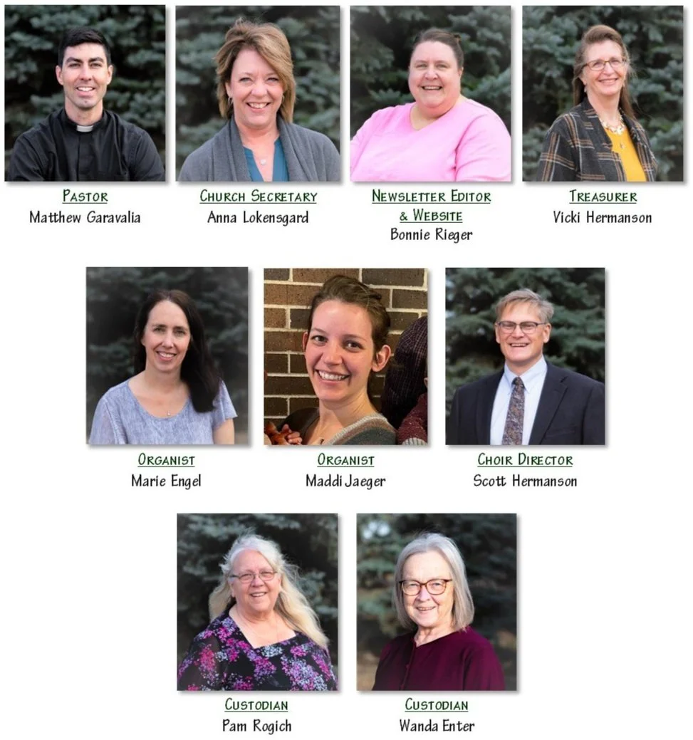 Church Staff — Scandian Grove Lutheran Church