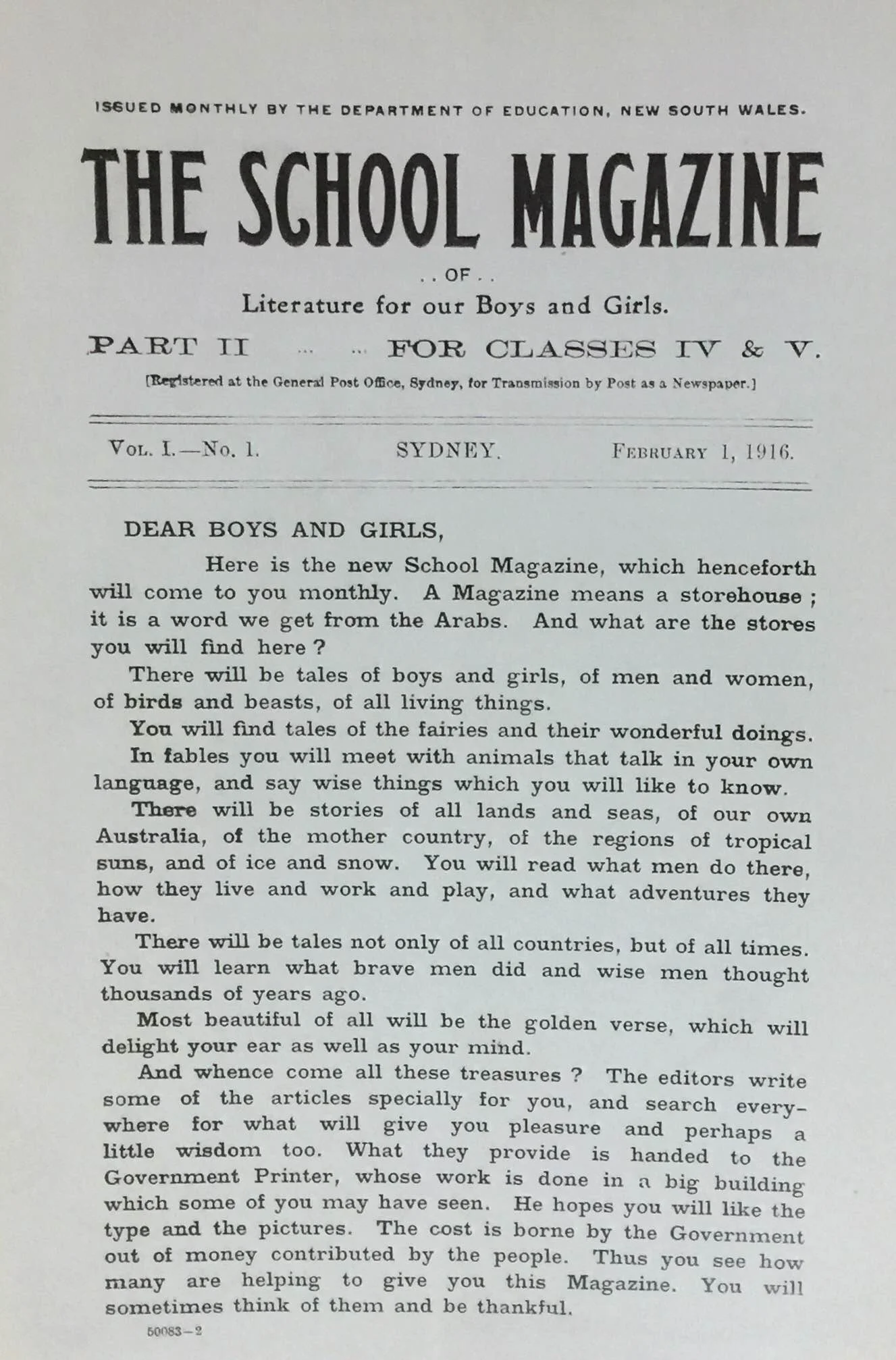 Chapter Two: 100 years of The School Magazine — SCBWI Australia East Blog