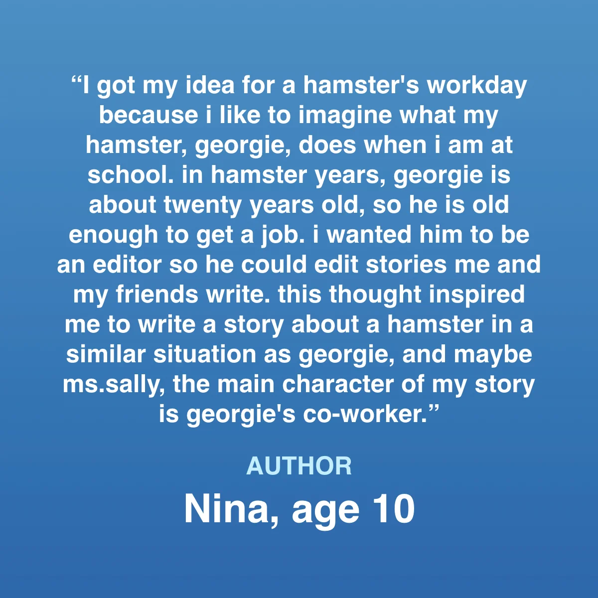 A Hamster's Workday — Story Pirates