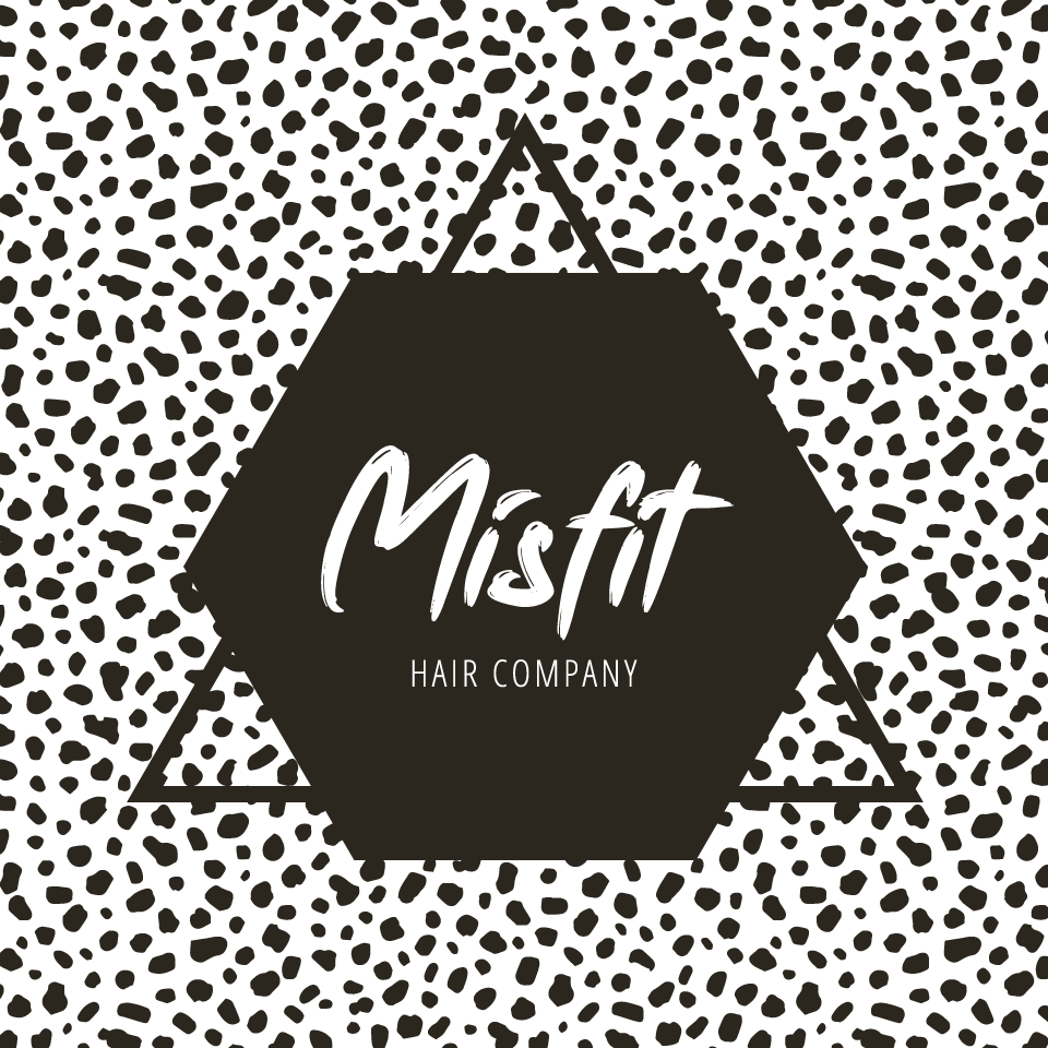 Misfit Hair Co | New River Valley Logo Design — Gray Matters Graphic ...