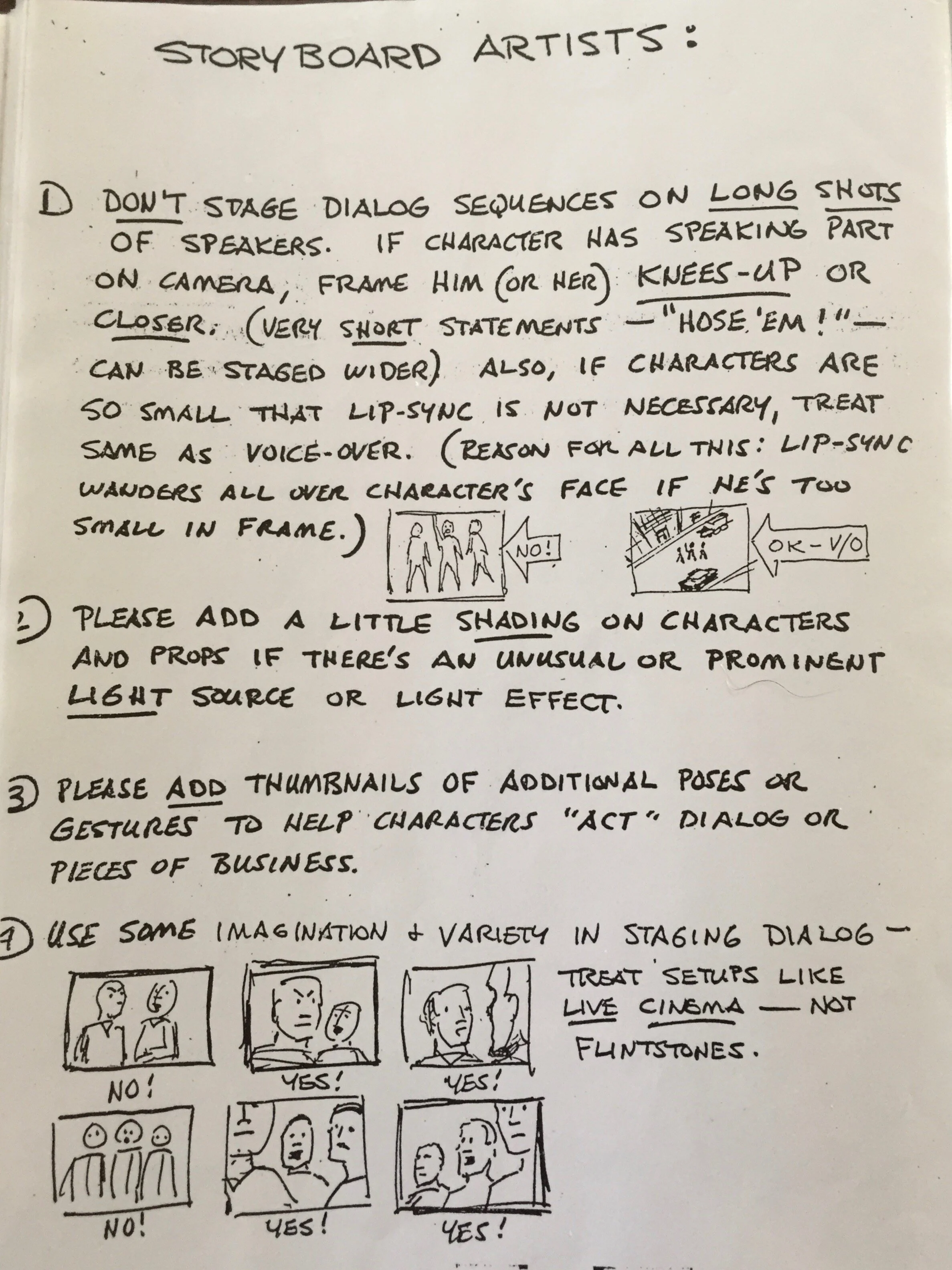 Storyboard Materials — JEZ HALL