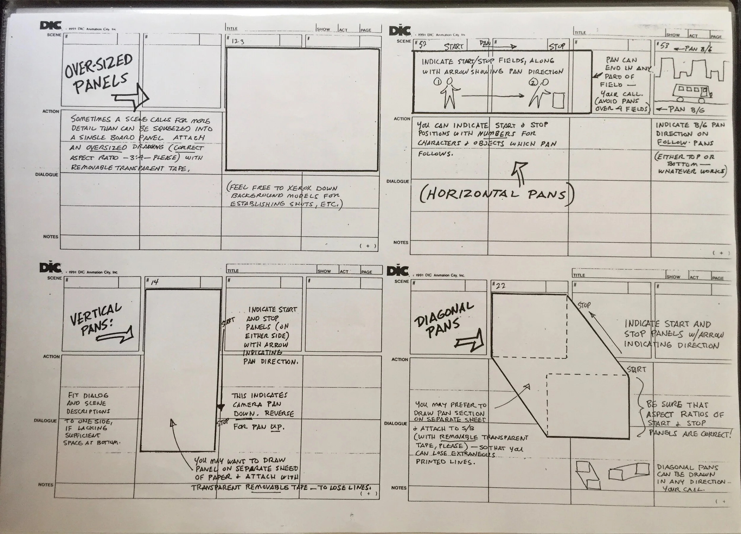 Storyboard Materials — JEZ HALL