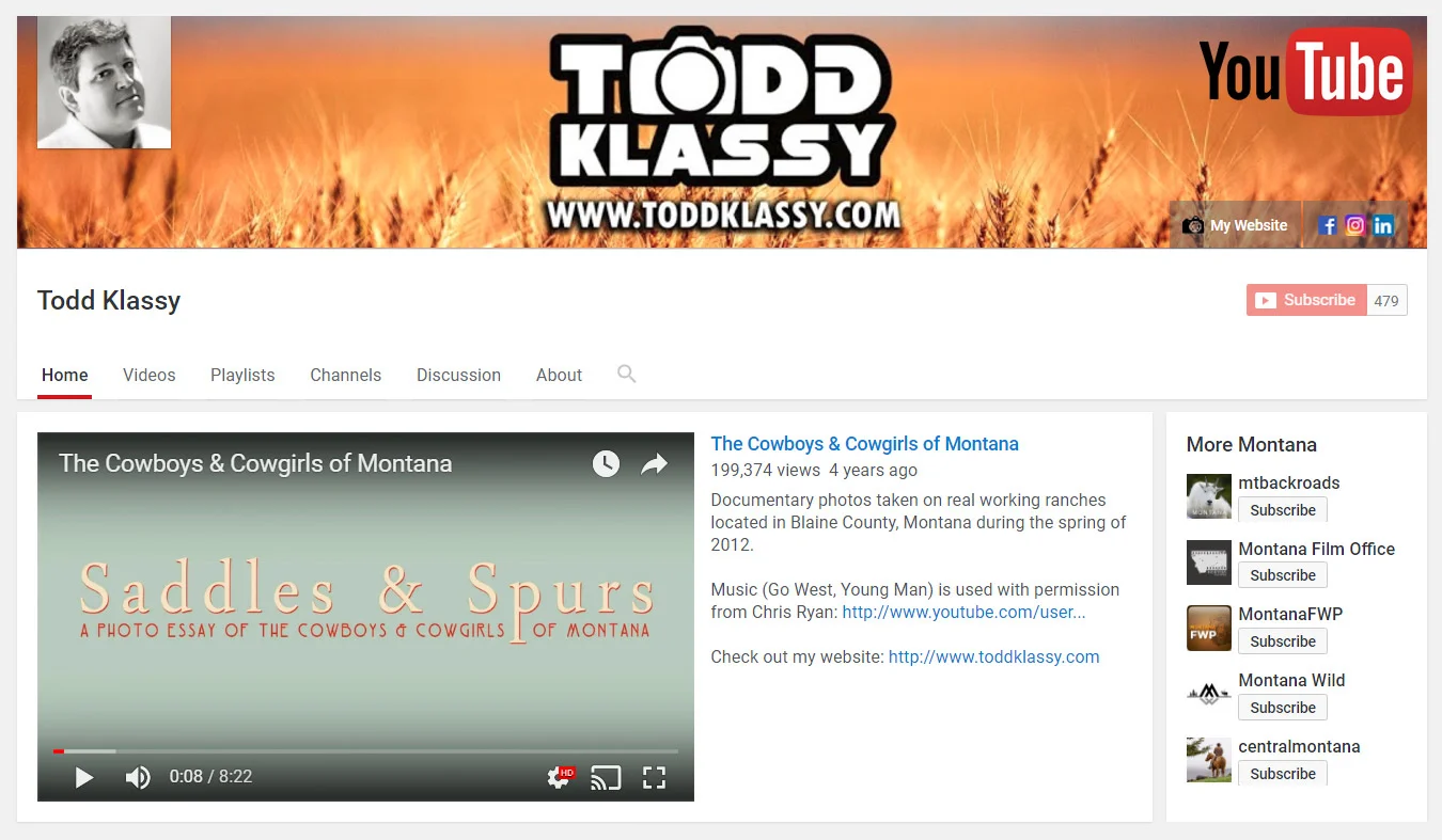 Subscribed to Me on You Tube - Todd Klassy Photography