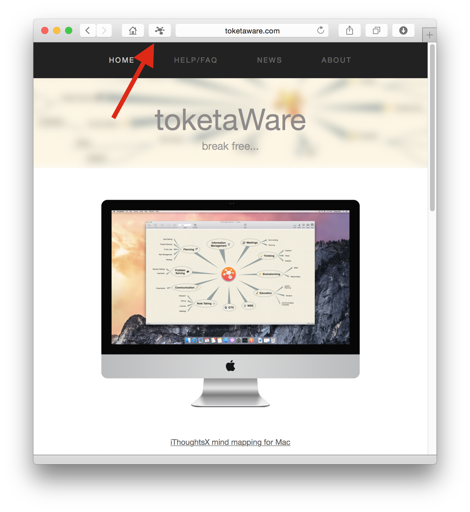 Safari Extension — toketaWare Safari Extension — toketaWare