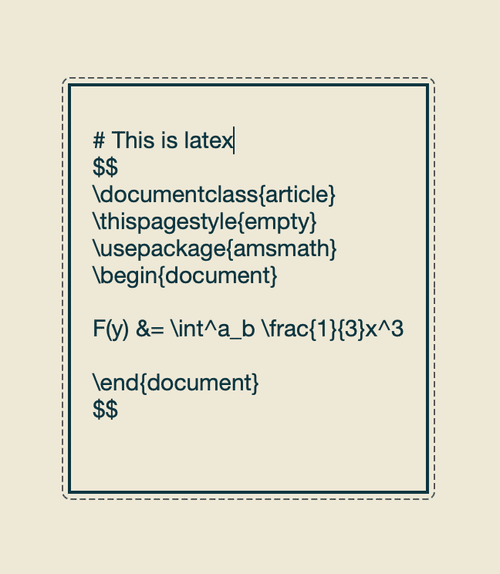 HowTo: Latex — toketaWare